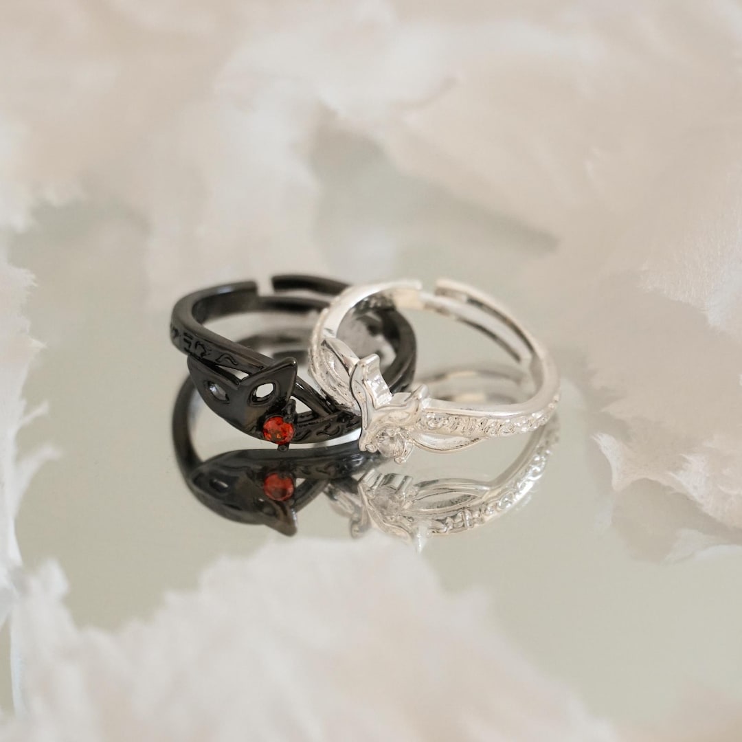 Adjustable Rings Inspired by Persona 5 Joker & Crow Fan-made Phantom ...