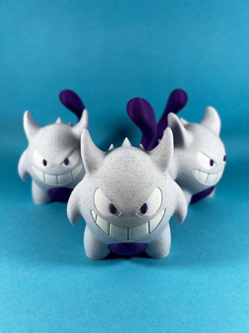 Mewtwo as Gengar Crossover Cosplay Pokeball Fan Figure Pokemongo ...