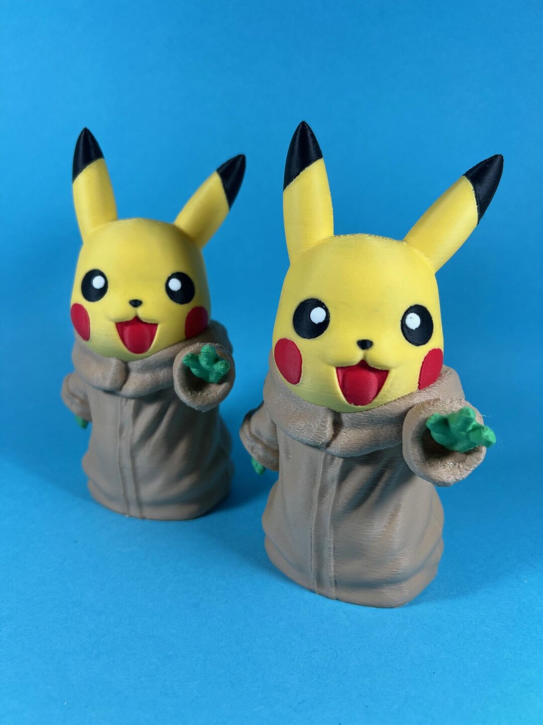 Pikachu as Grogu Baby Yoda Star Wars Cosplay Figure Disney Pokeball ...