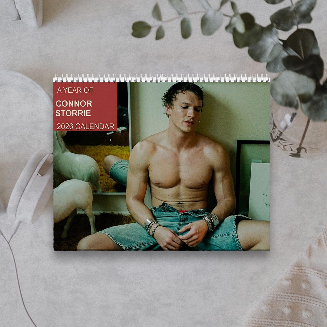 Connor Storrie 2026 Wall Calendar, Connor Storrie Fan Gift for Fan ...