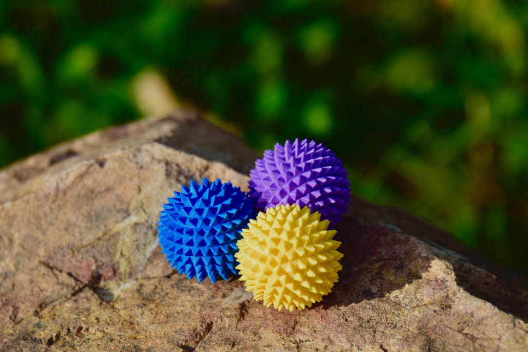 Acupressure Skills Ball Trio – Hedgehog Balls for Stress, Anxiety ...