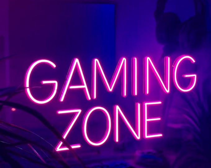 Custom Game Room Neon Sign– Personalized Gaming Decor for Setup, Room ...