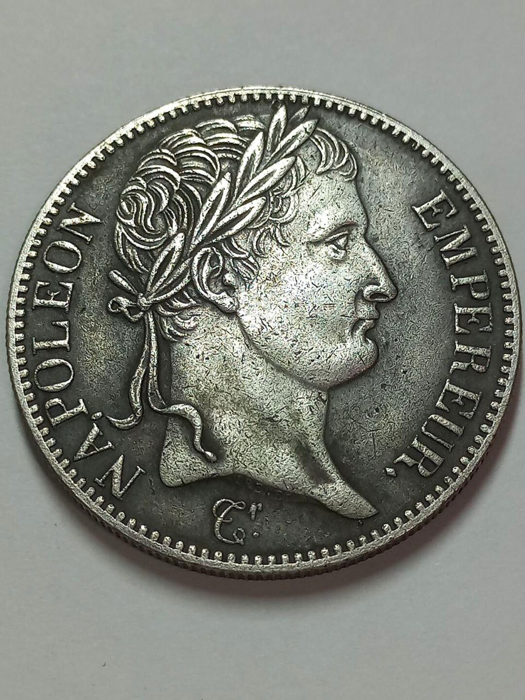 Coin 5 Francs 1815 French Republic, Emperor Napoleon I (bonaparte) - Etsy
