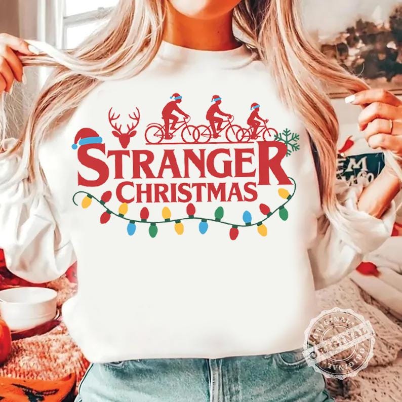 Stranger Things Christmas PNG Bundle 4 Designs – Demogorgon Santa ...