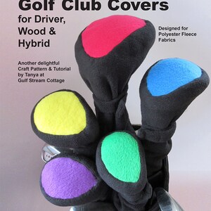 Golf Club Head Covers Sewing Pattern, Classic Styling .pdf, DIY - Etsy