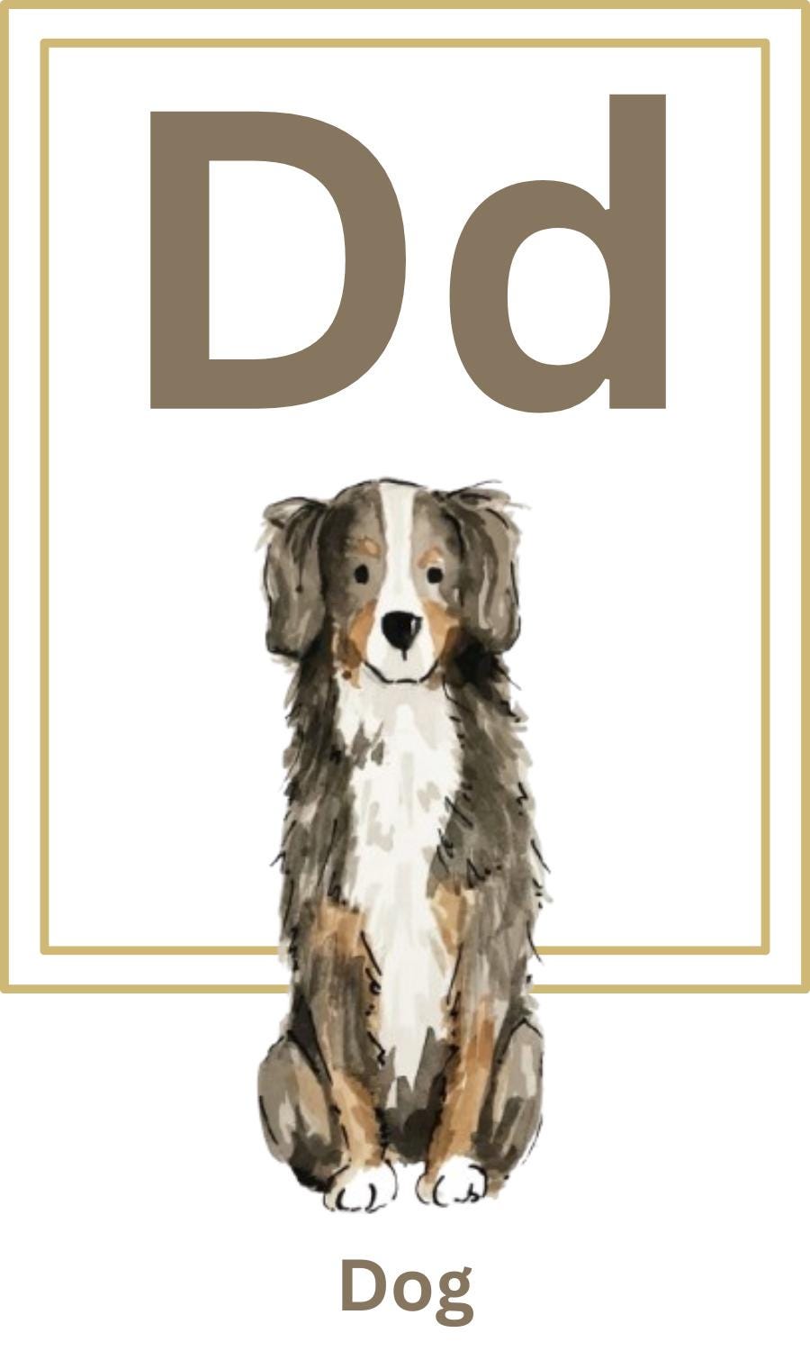 ABC Animal Flash Cards: Printable Learning Cards for Toddlers (PDF) - Etsy