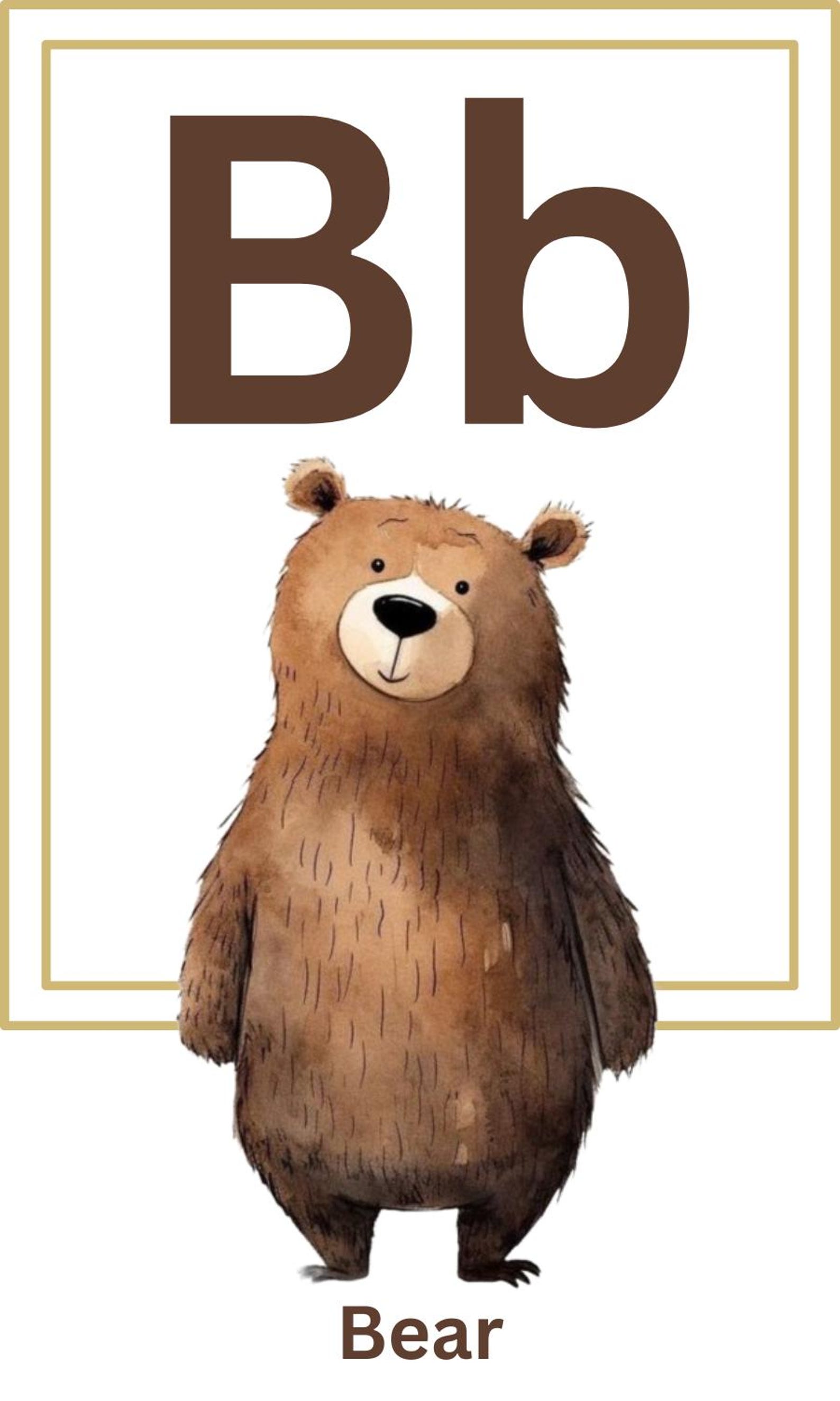 ABC Animal Flash Cards: Printable Learning Cards for Toddlers (PDF) - Etsy