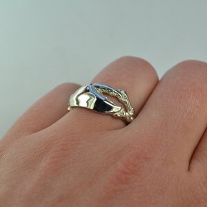 Maine Lobster Ring in Gold or Silver - Etsy
