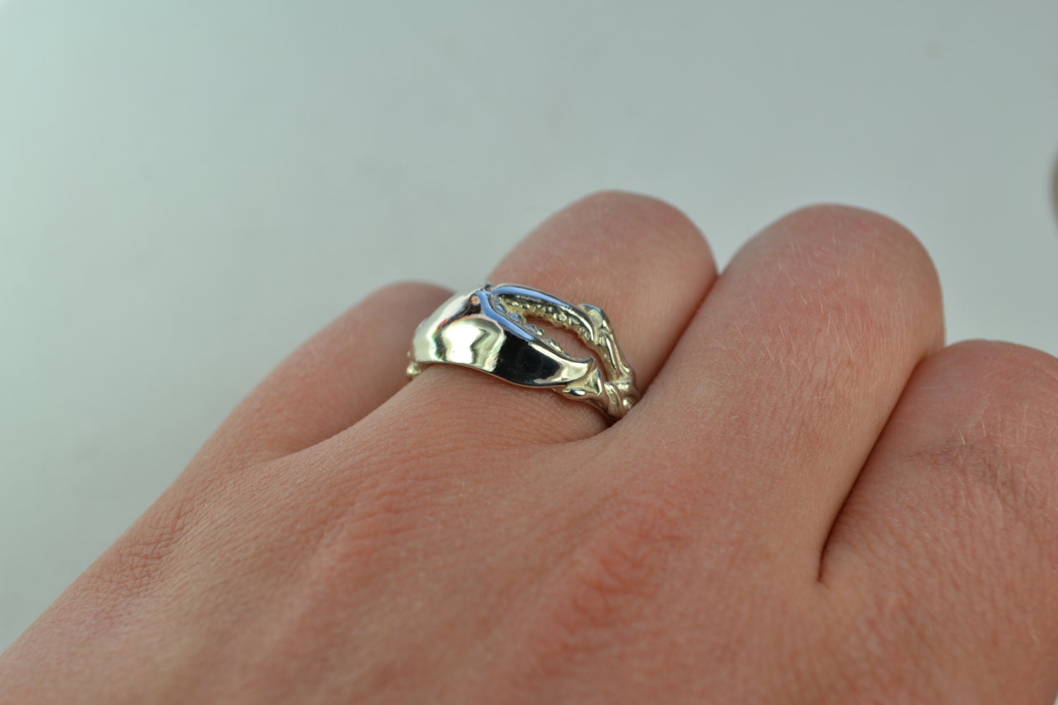 Maine Lobster Ring in Gold or Silver - Etsy