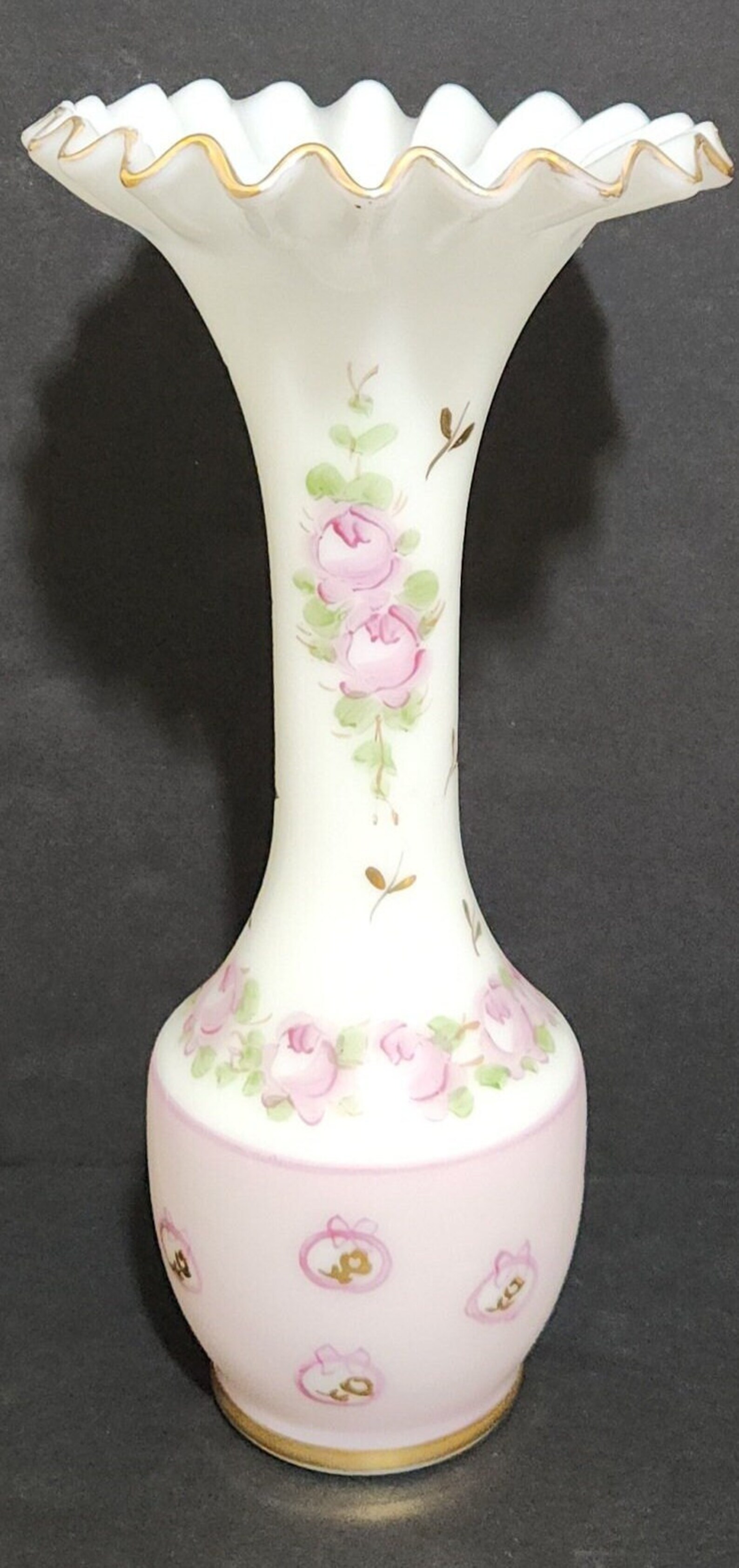 Fenton Consolidated Glass Charleton Rose Original Sticker 11 - Etsy