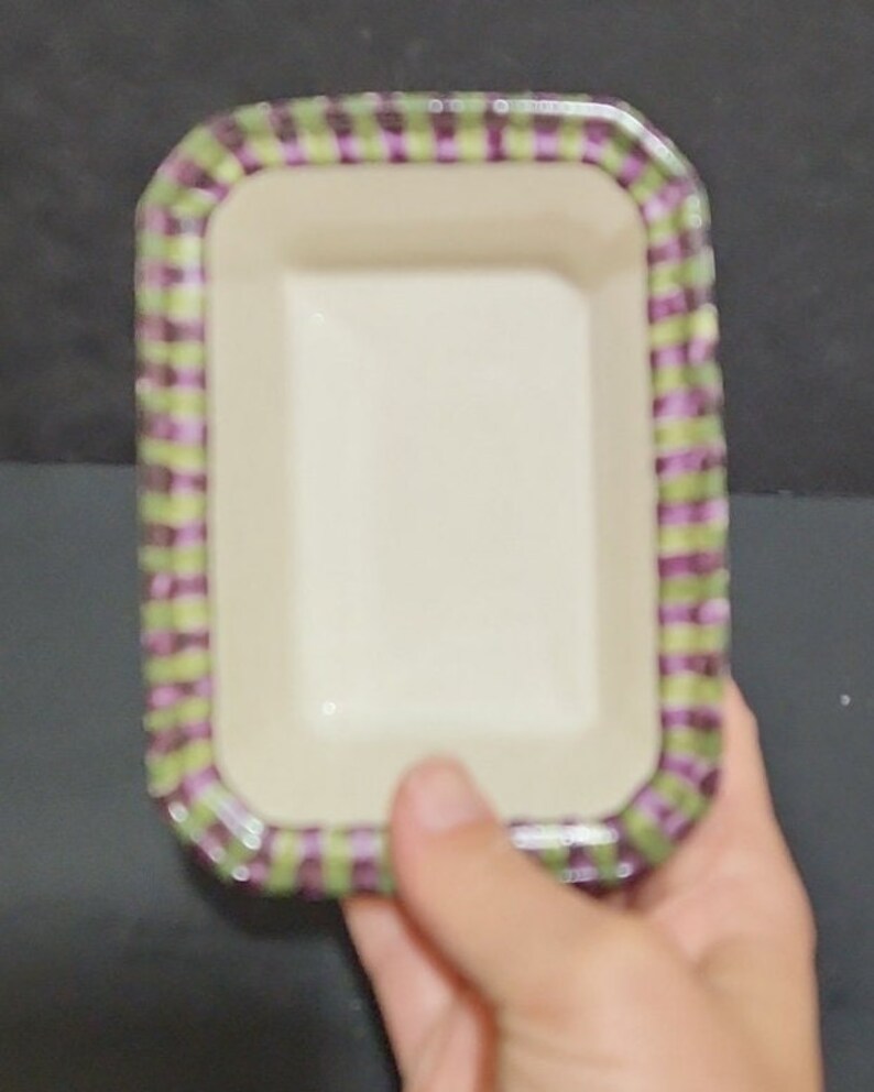 Mackenzie Childs 1983 Country Scene Checkerboard Trinket Soap Box RARE ...