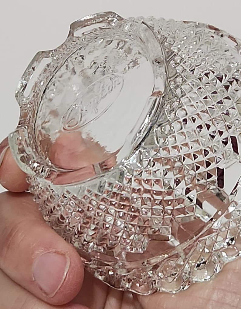 FENTON Louise Piper Swan OOAK Signed Ruby Red Diamond Optic Fairy Light ...