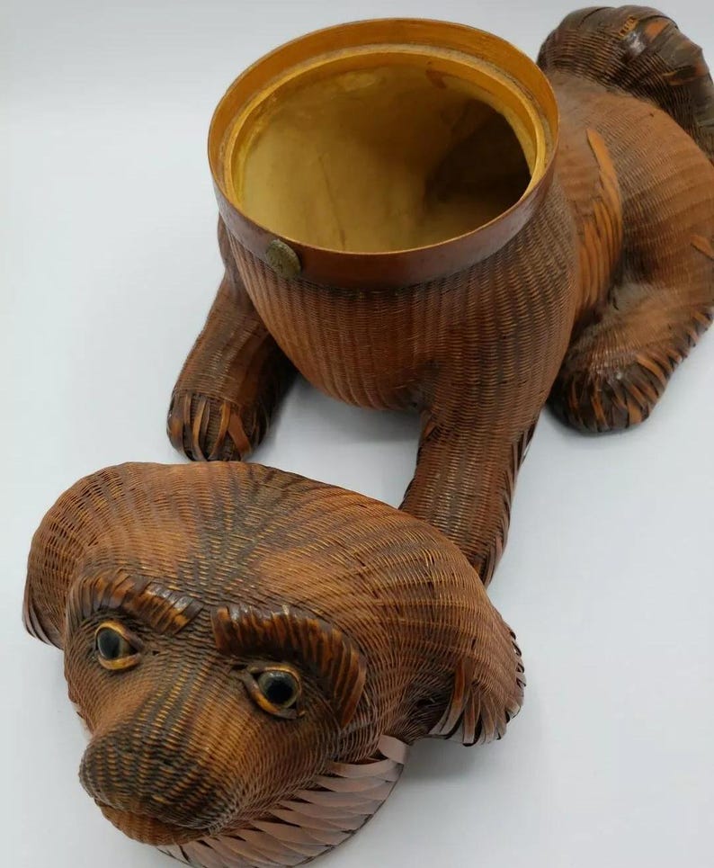 Shanghai Handicrafts Large Wicker Dog Box China - Etsy