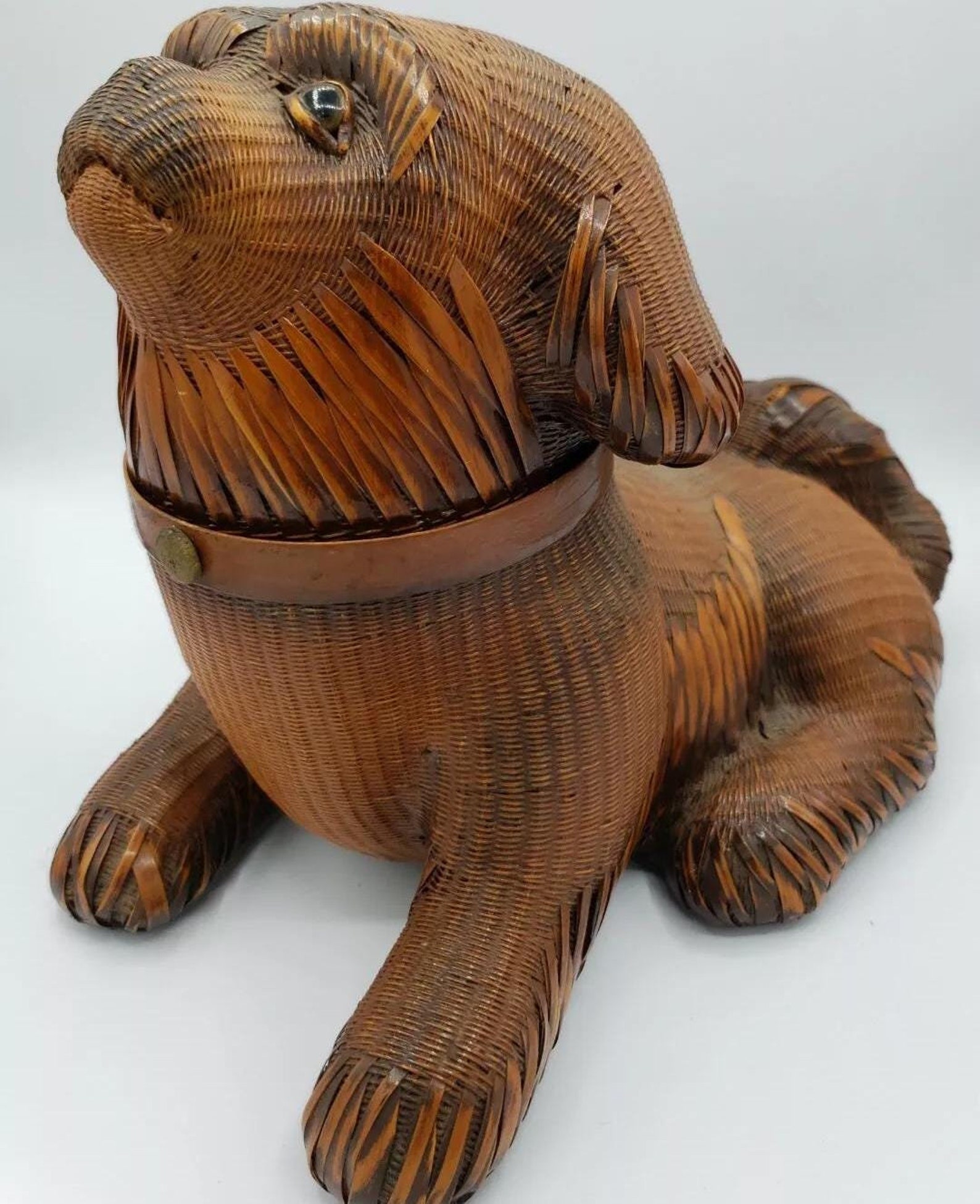 Shanghai Handicrafts Large Wicker Dog Box China - Etsy