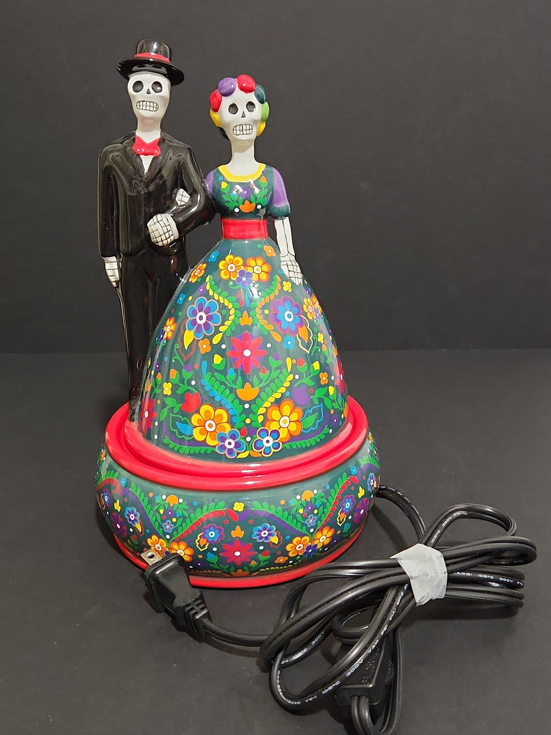 Scentsy Calaca Skeleton Halloween Element Warmer Day of the Dead Works ...