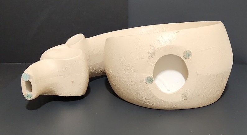 HTF Royal Haeger Abstract Ram Gazelle Deer Textured Sculpture Nice 13 ...