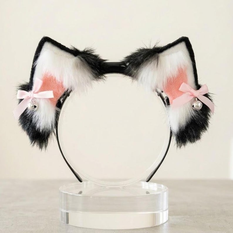 Motion-activated Electronic Cosplay Ears, Moving Faux Fur Headband ...