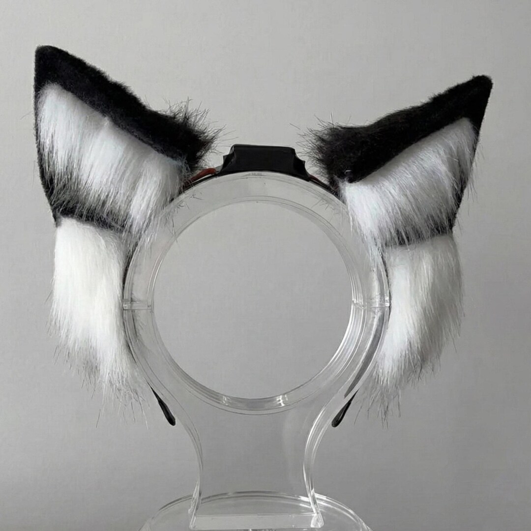Motion-activated Electronic Cosplay Ears, Moving Faux Fur Headband ...