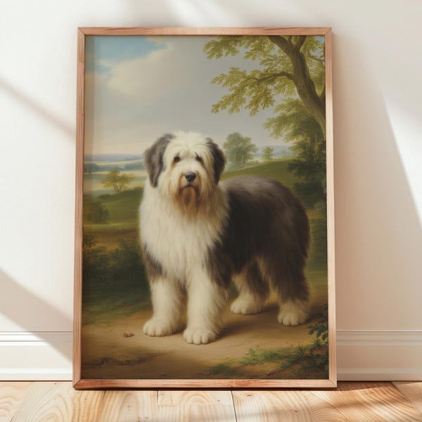 Sheepdog Fine Art Prints - Etsy