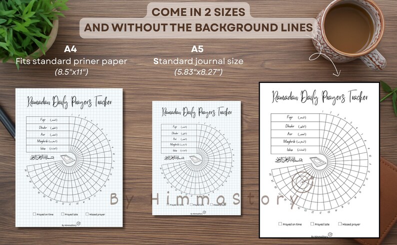 Ramadan Prayer Tracker – 30 Day Salah Chart for Kids & Adults (PDF ...