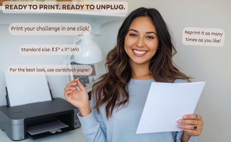 25-day Christmas Joy Challenge | Printable Advent Tracker to Boost ...