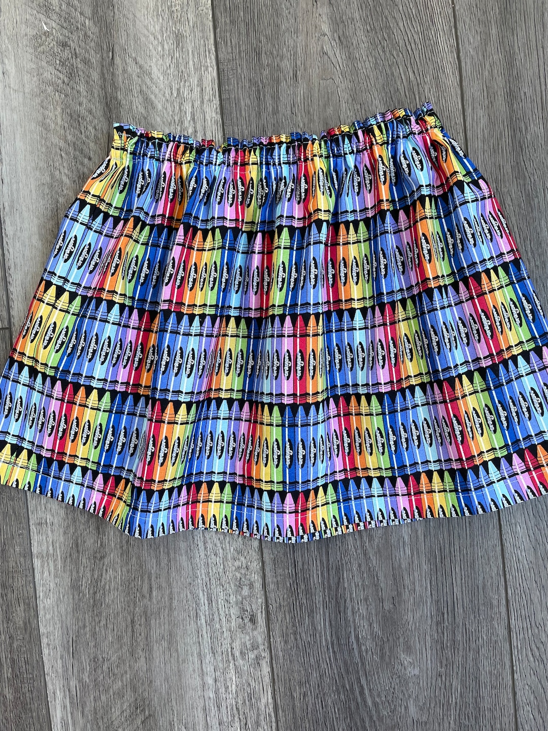 Back to School Skirt- Girl, Toddler, Tween SKIRT With Rainbow Colored ...