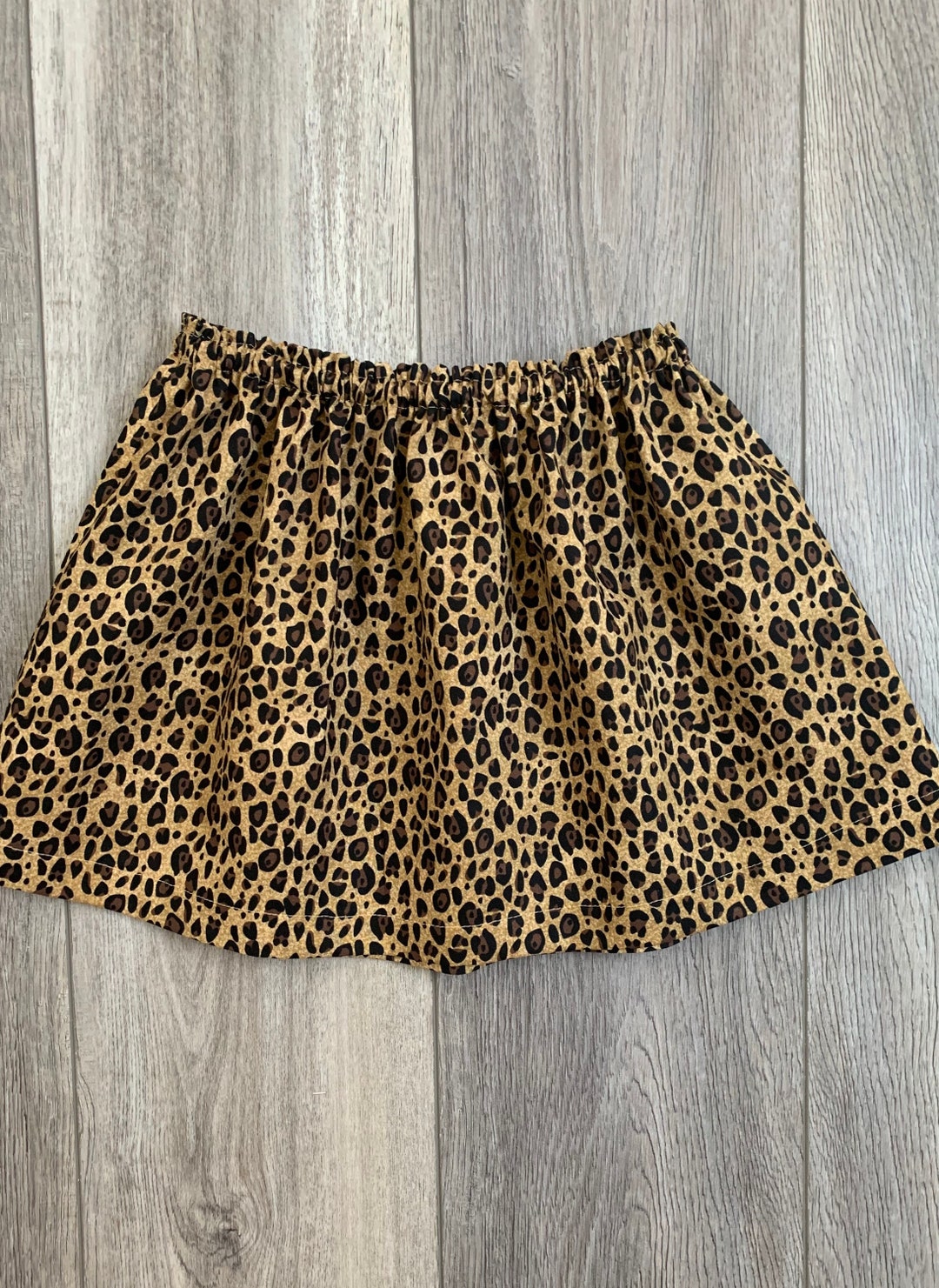 Girl Cheetah Skirt, Wild Animal Leopard Cheetah Print Skirt for Girl ...