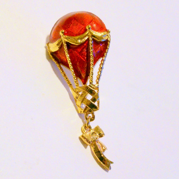 Hot Air Balloon Pin - Etsy
