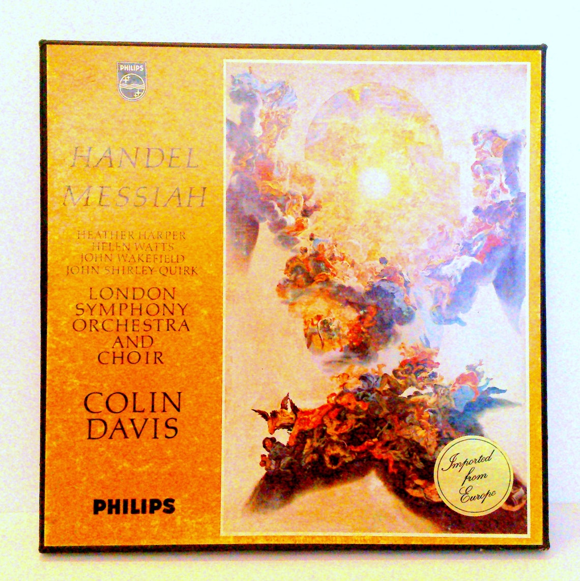 Handel Messiah London Symphony Orchestra and Choir Colin Davis - Etsy