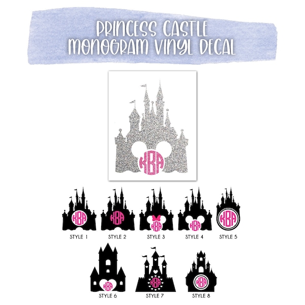 Princess Monogram - Etsy