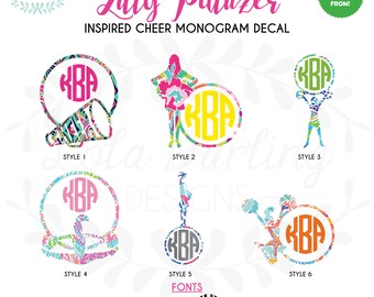 Cheer decals | Etsy