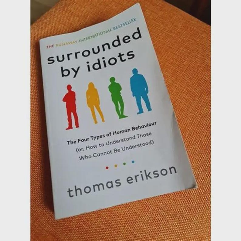 Surrounded by Idiots by Thomas Erikson Decode People & Improve Social ...