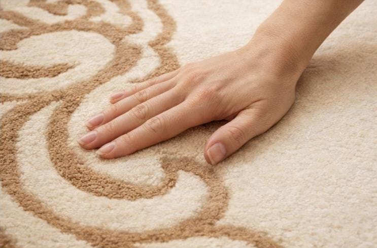 Luxury Beige Gold Baroque Border Hallway Runner Rug Custom Cut ...