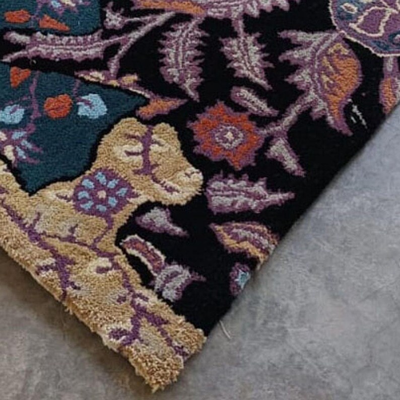 The Story of Flowers Jaipur Pattern Mugal Carpet 6x9 - Etsy UK