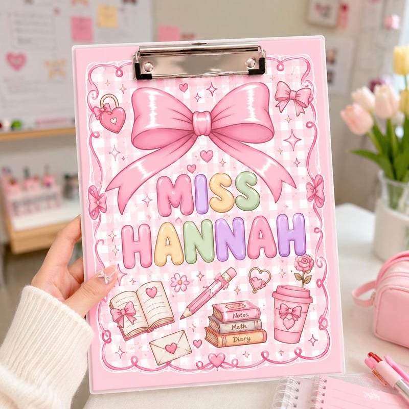 Cute Aesthetic Clipboard - Etsy