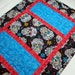 Skulls Quilted Table Runner Handmade Table Runner, Day of the Dead ...