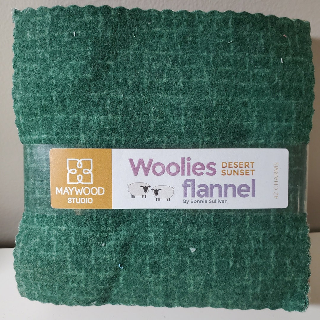 Charm Pack Desert Sunset From the Woolies Collection, Maywood Fabrics ...