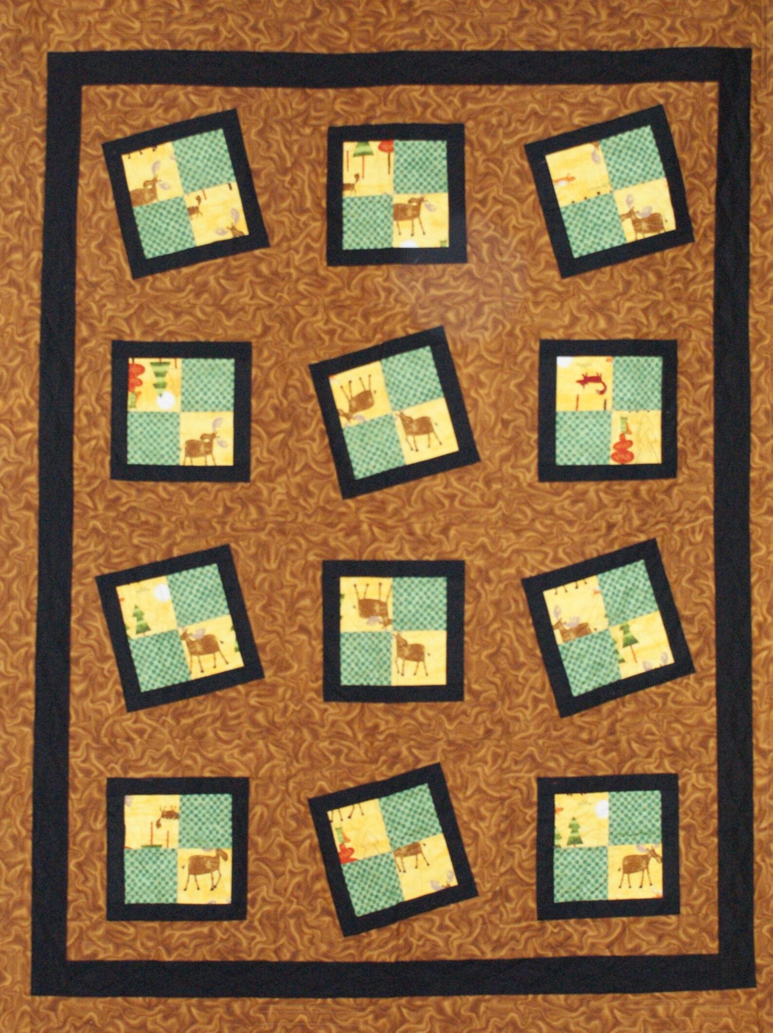 Zany 4-patch With a Twist Quilt Pattern - Etsy