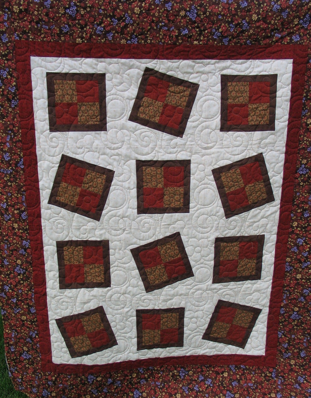 Zany 4-patch With a Twist Quilt Pattern - Etsy