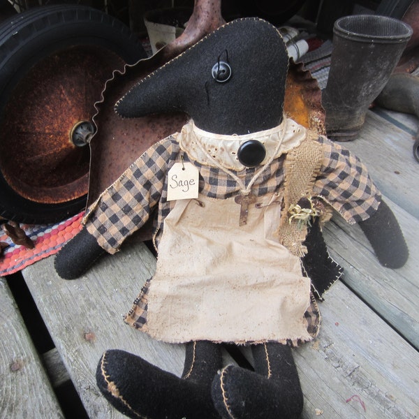 Primitive Crow - Etsy