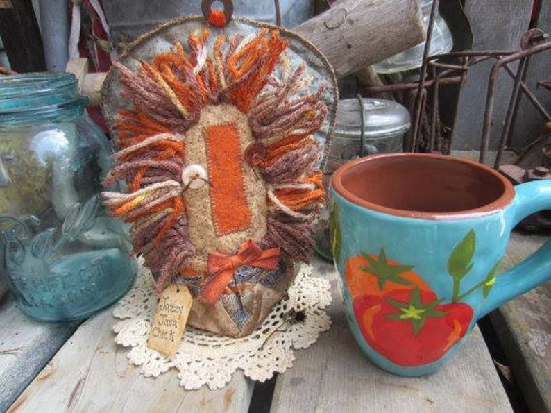 CROW COFFEE Cup COVER Made-to-order Tiered Tray Decor Coffee Cozie ...