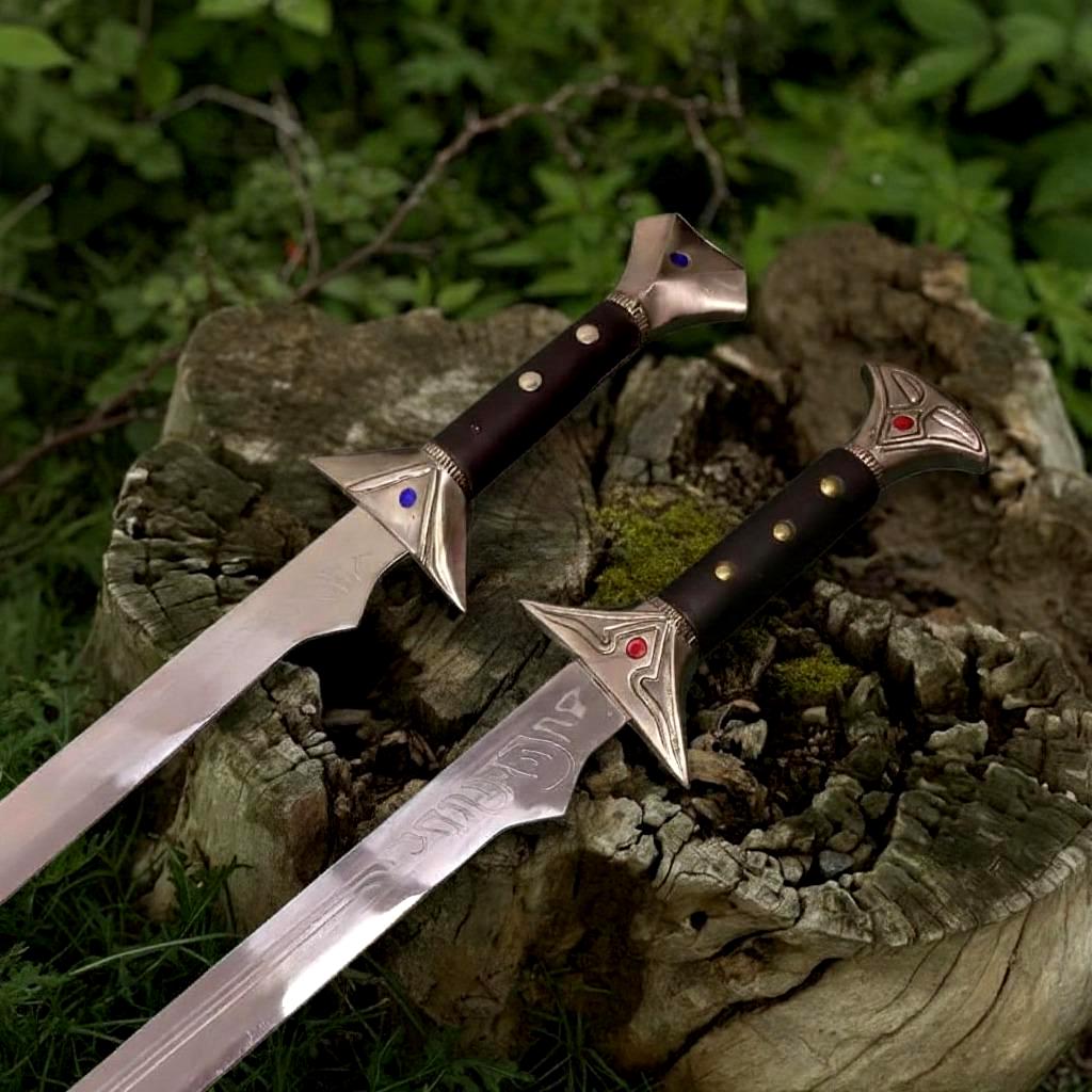 Drizzt Do’urden Scimitar Sword Set – Twinkle & Icingdeath Replica - Etsy