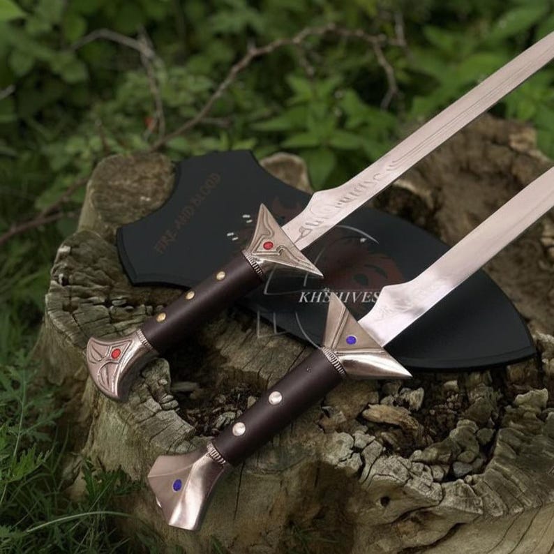 Drizzt Do’urden Scimitar Sword Set – Twinkle & Icingdeath Replica - Etsy