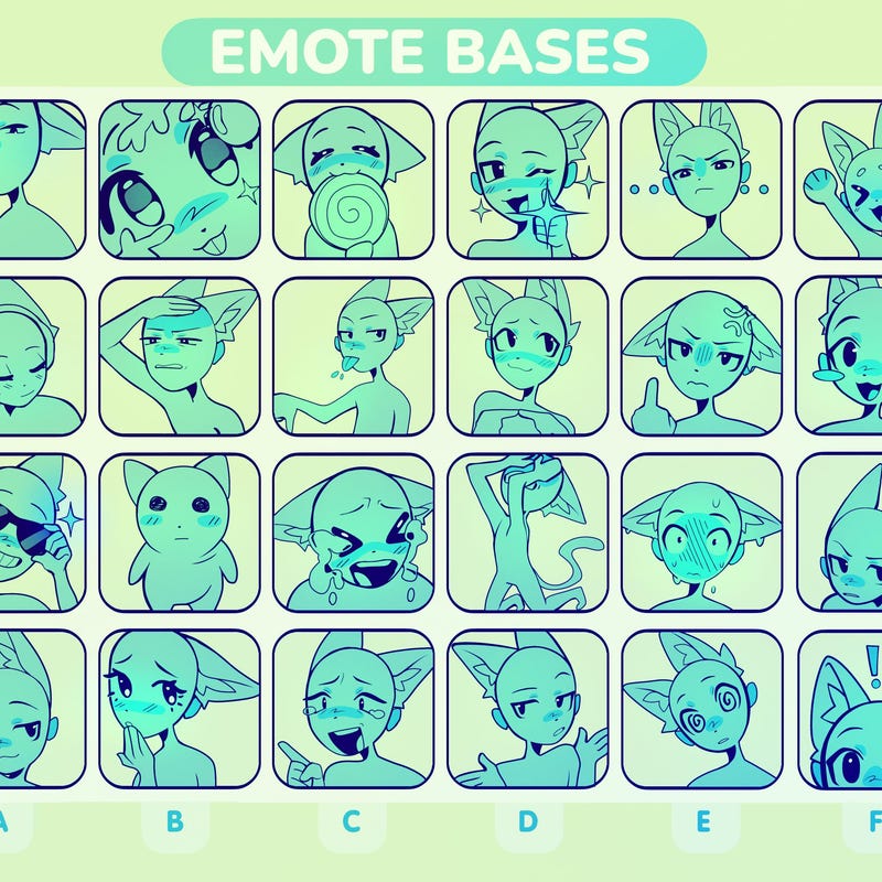 Chibi Bases - Etsy