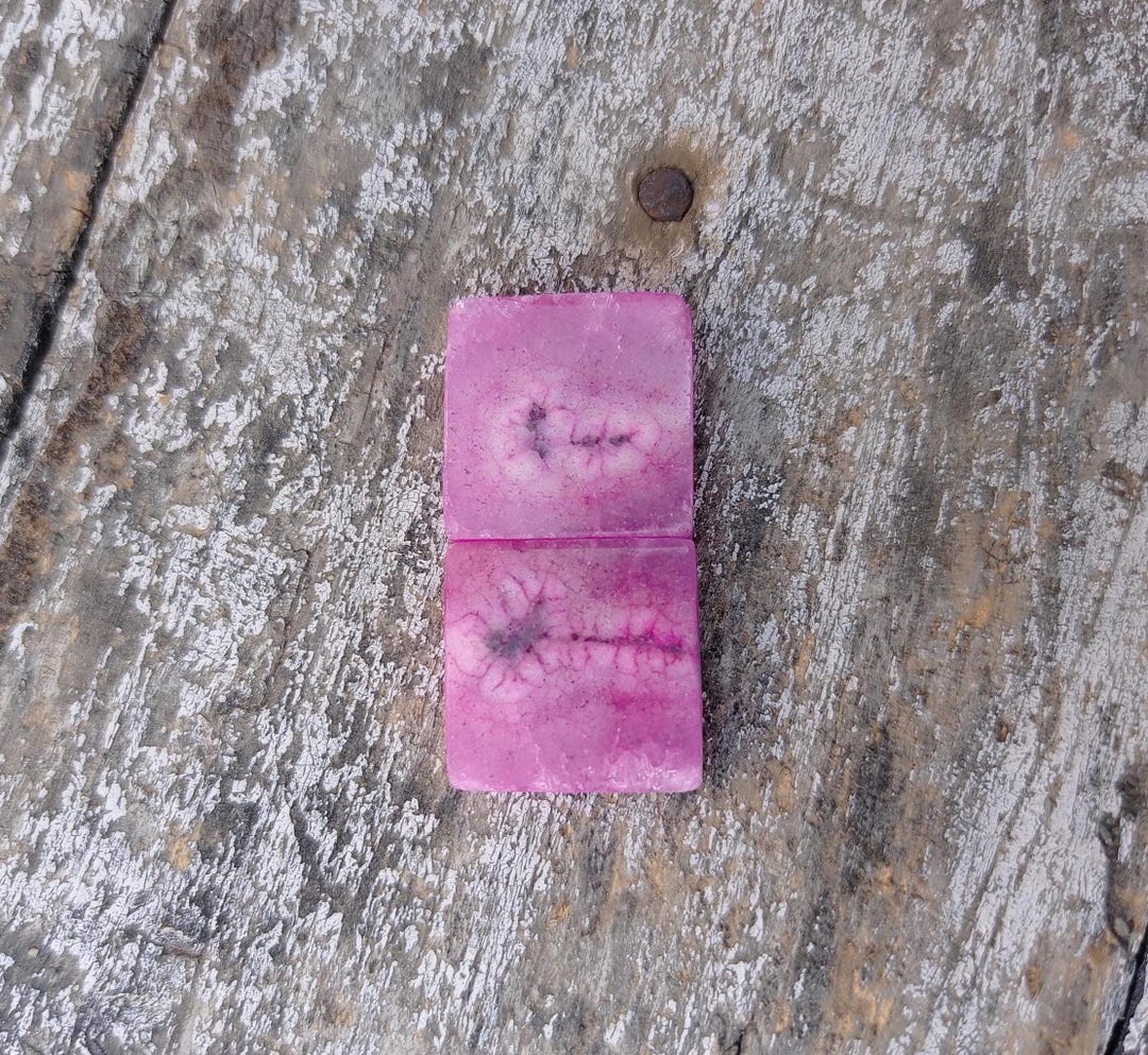 Solar Quartz Pink Slice Agate Stone | Natural Crystal Slab | Healing ...