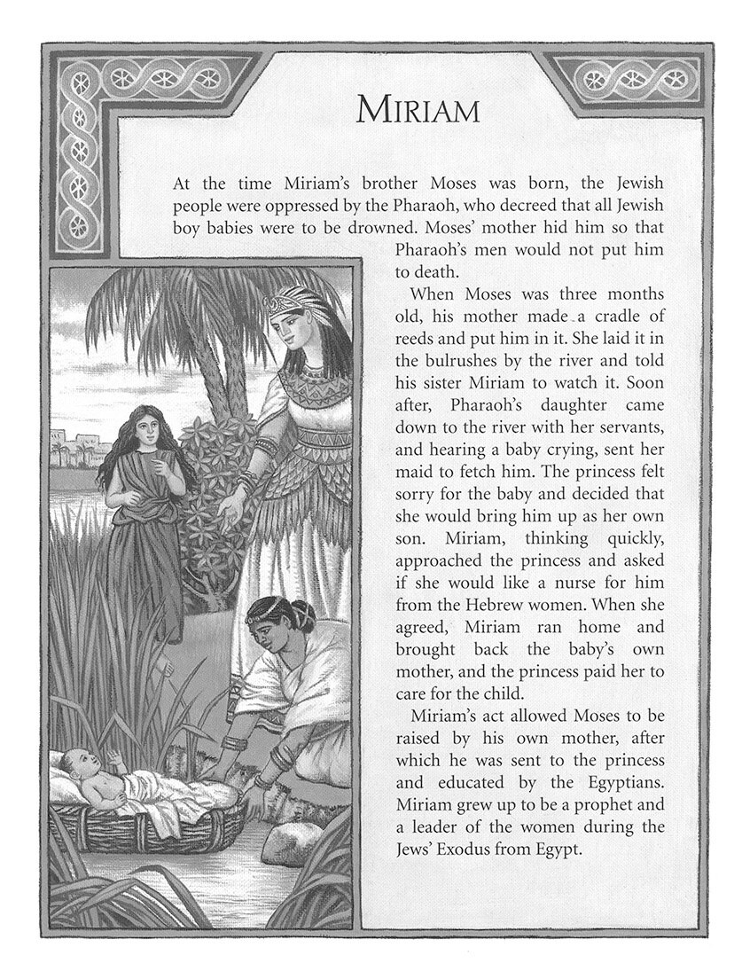 Women of the Bible: 48 Coloring Pages and Stories PDF Instant Download ...