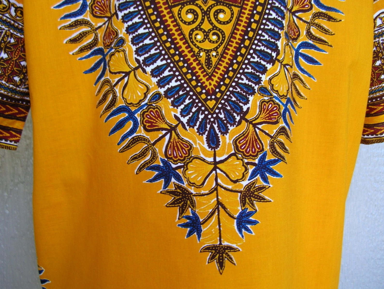 Vintage ANGELINA PRINT DASHIKI - Etsy