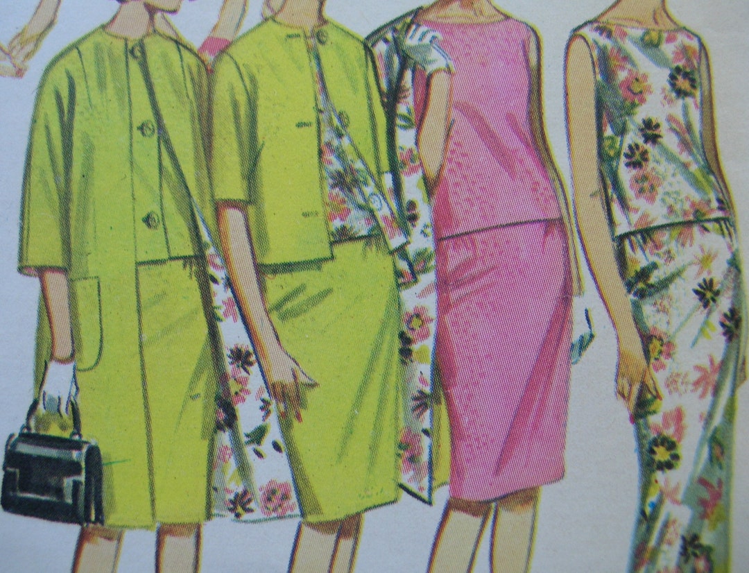 1960s Butterick #2704 UNCUT/UNUSED Vintage Sewing Pattern Misses' Quick ...