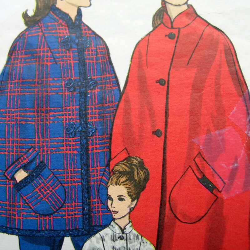 1960s Cape Pattern - Etsy