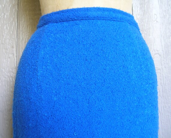 Vintage 50s IN THE LOOP Boucle Straight Skirt - Gem